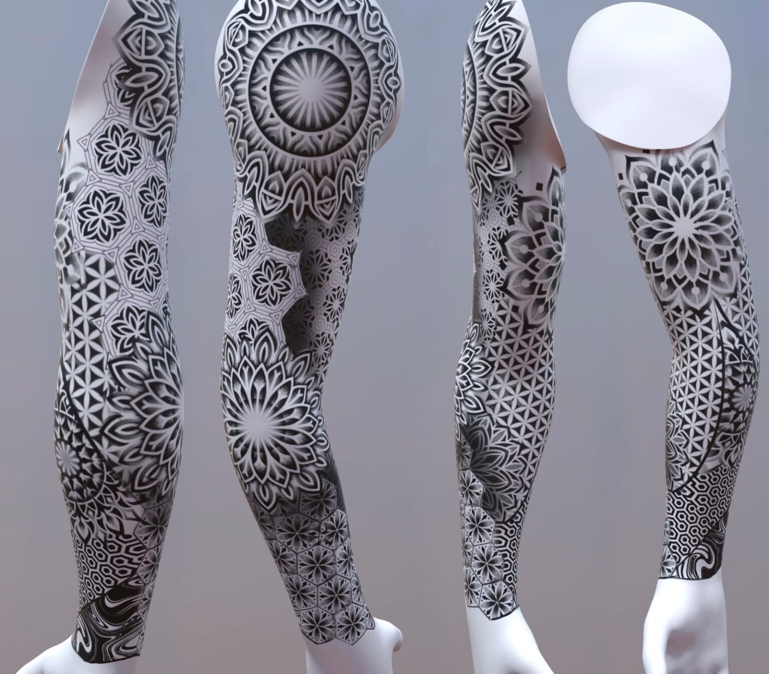 FULL SLEEVE TATTOO DESIGN - Machu Tattoo Studio