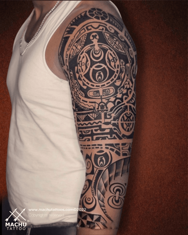 Maori tattoo design - Machu Tattoo Studio