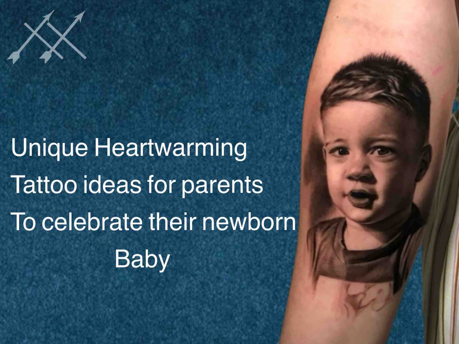 Unique heartwarming tattoo ideas for parents to celebrate their newborn ...