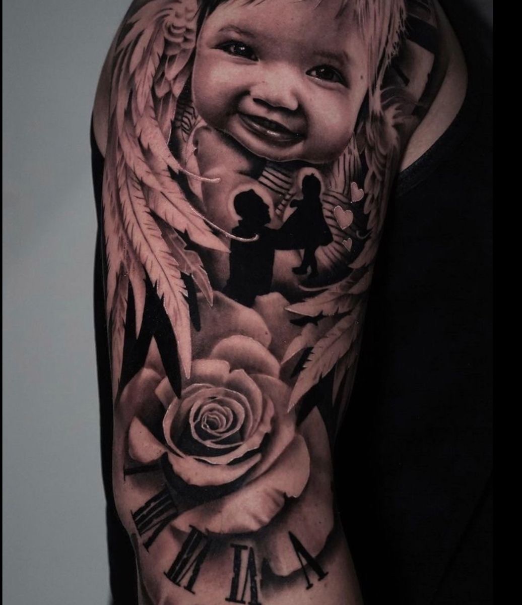 Unique heartwarming tattoo ideas for parents to celebrate their newborn ...