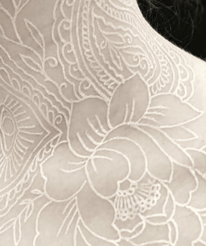 White Ink Tattoos ,A Simple Guide to Healing Process