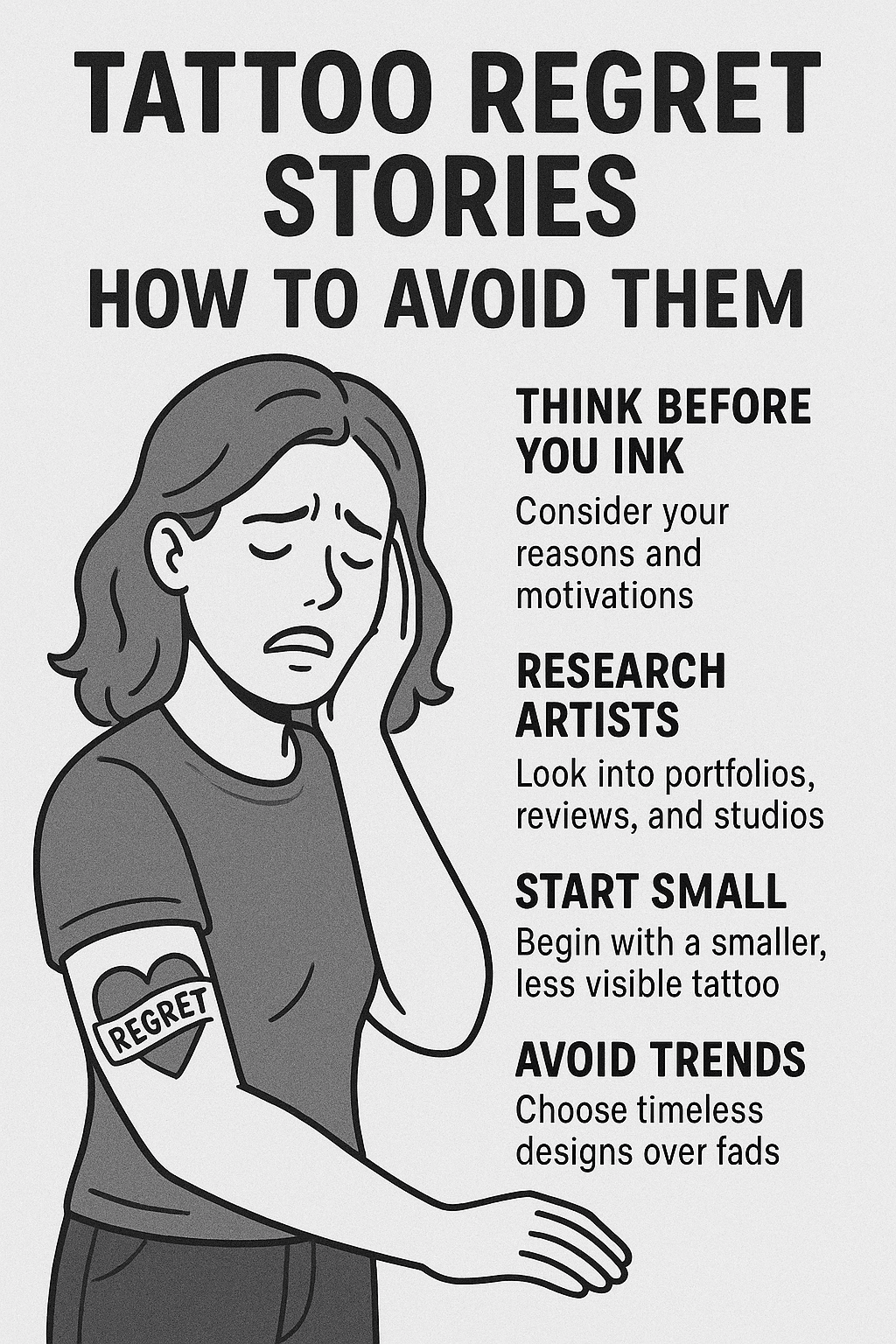 Tattoo Regret Stories How To Avoid Them