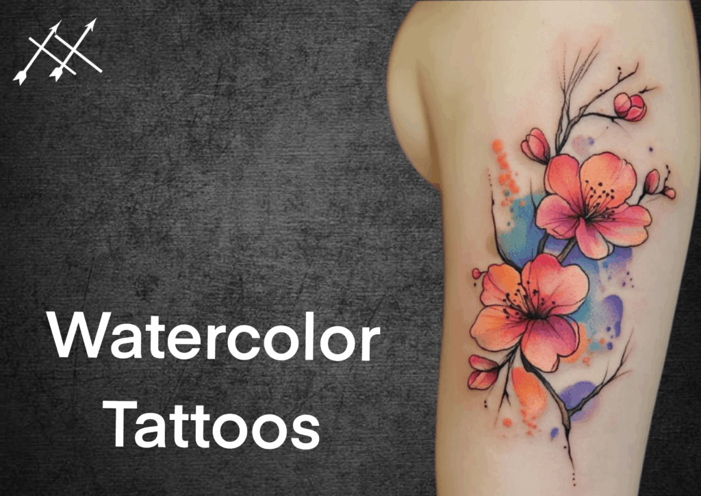 Watercolor Tattoos: Splash of Art on Skin